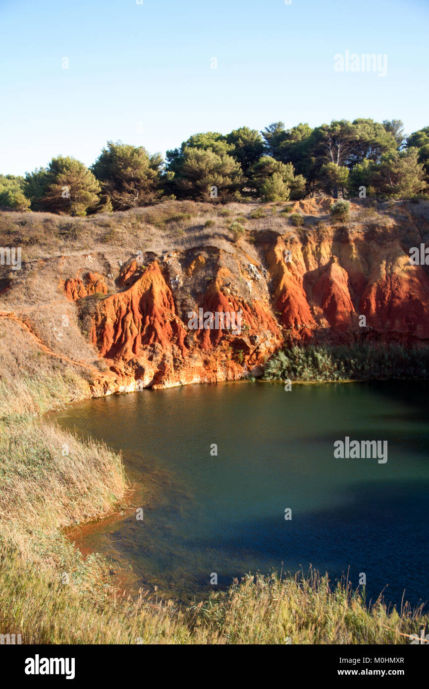 The bauxite cave of otranto hi-res stock photography and images - Alamy