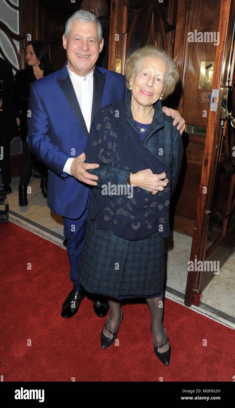 Celebrities attend Hamilton Press Night Featuring: Cameron Mackintosh ...