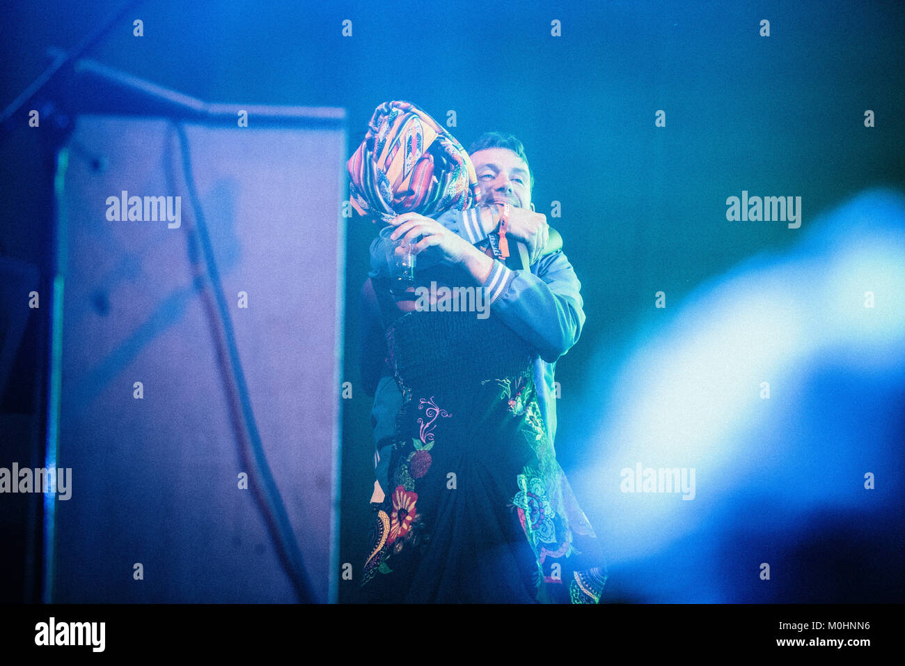 The British singer, songwriter and musician, Blur frontman Damon Albarn ...