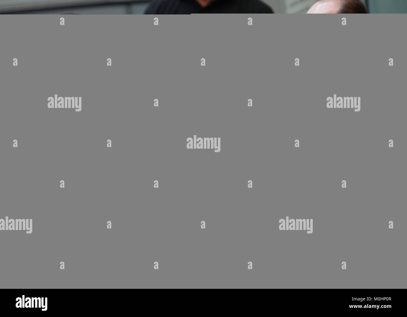 Left to right holocaust survivor manfred goldberg hi-res stock ...