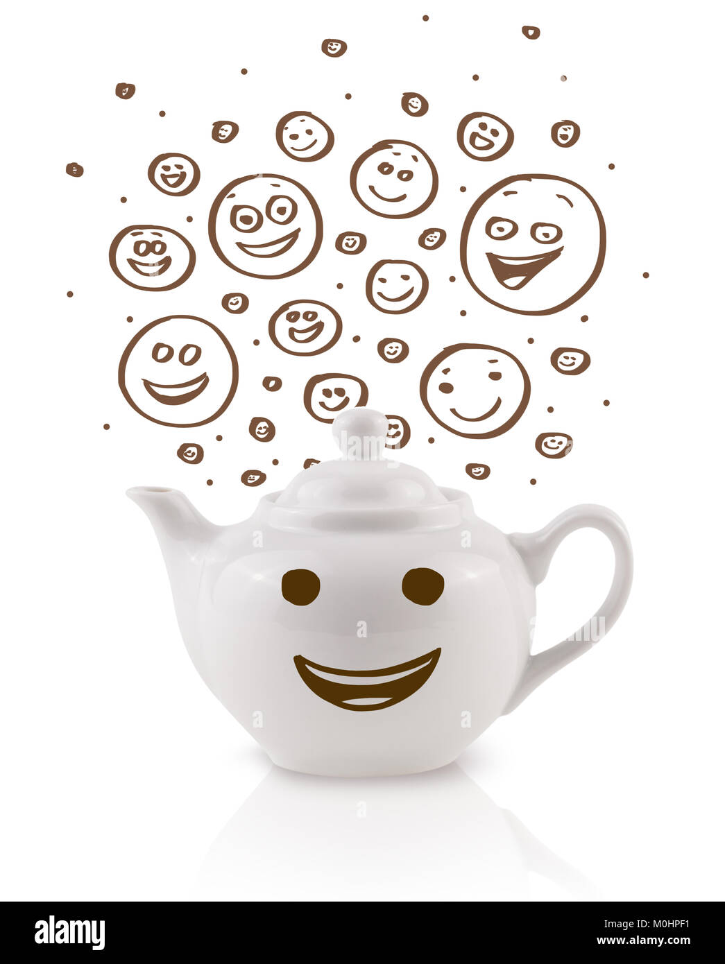 Coffee break cappuccino smiley face hi-res stock photography and images ...