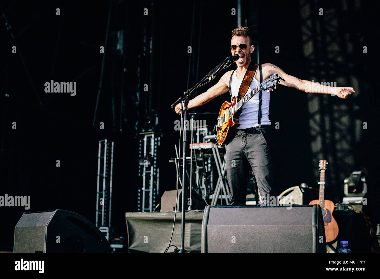 The Israeli musician and singer-songwriter Asaf Avidan pictured in an ...