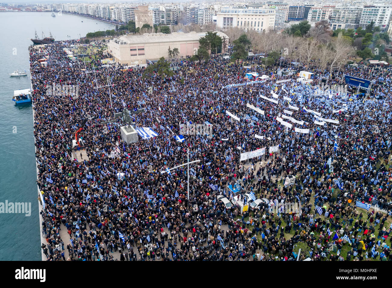 Protest aerial hi-res stock photography and images - Alamy