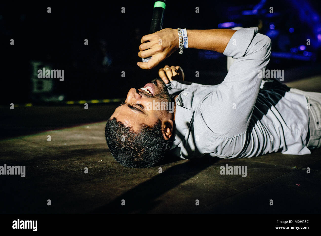 Lead singer Tomer Yosef from the American-Israeli musical group Balkan ...