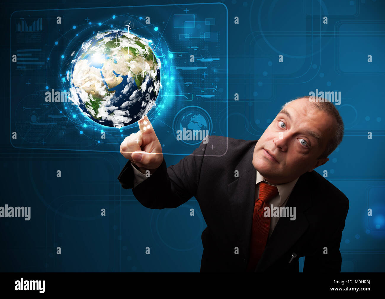 3d panel world map hi-res stock photography and images - Alamy
