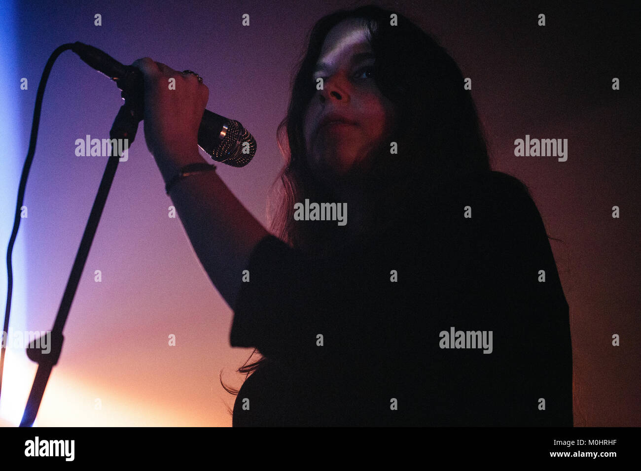 The Canadian psychedelic rock band Black Mountain performs a live ...