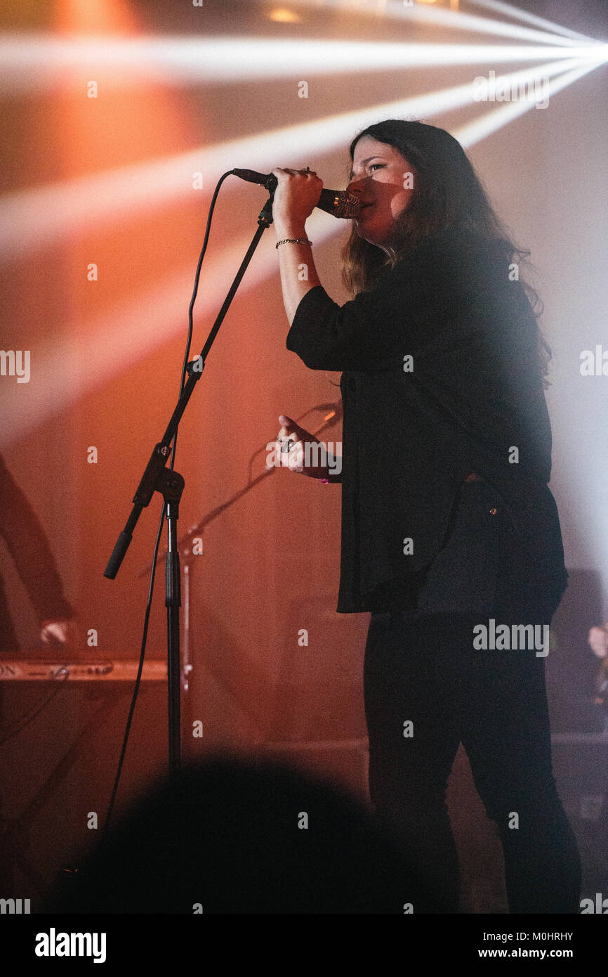 The Canadian psychedelic rock band Black Mountain performs a live ...
