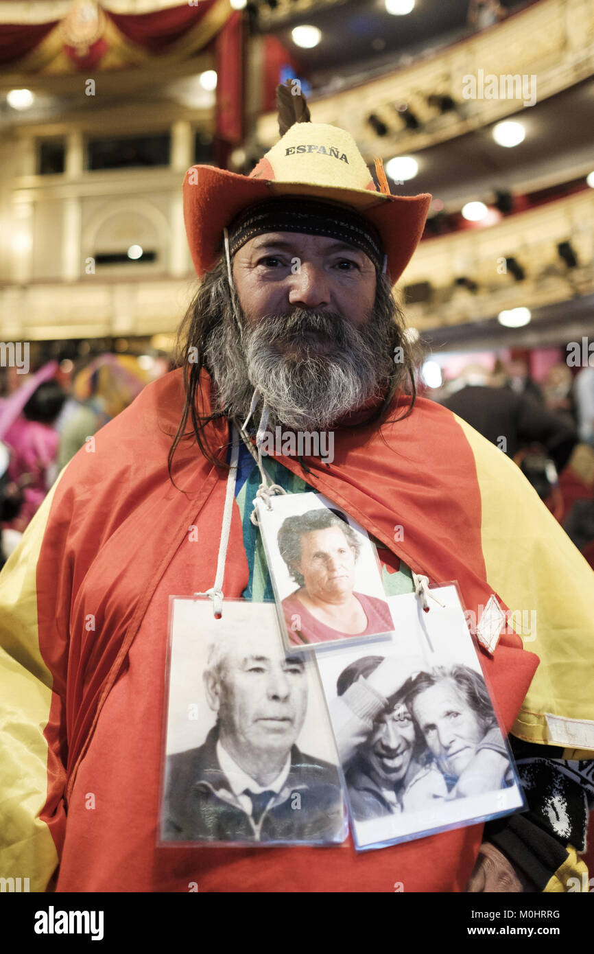 Fat one at the teatro real on december 22 hi-res stock photography and ...