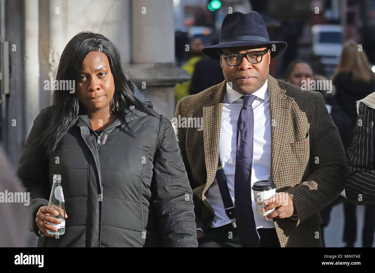Father lanre haastrup outside high court hi-res stock photography and ...