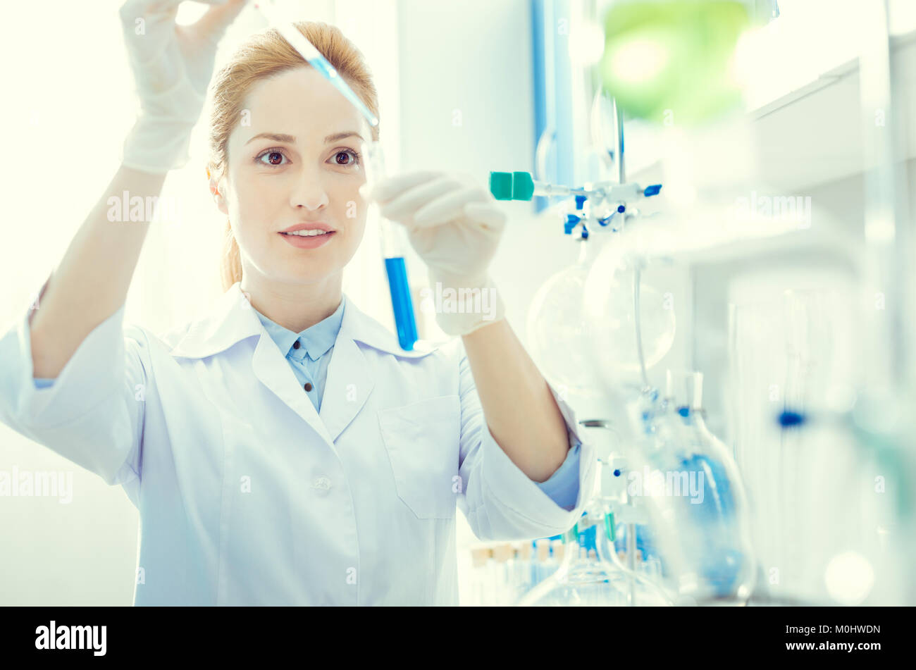 Experimenting with liquids hi-res stock photography and images - Alamy