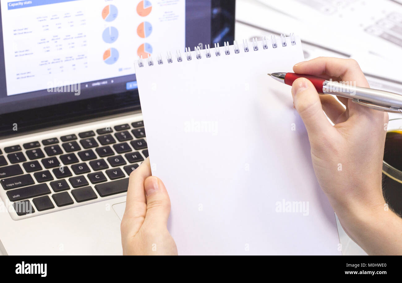 Business office work concept Stock Photo - Alamy