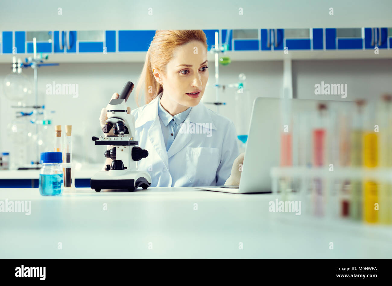 Doctor working workspace smart hi-res stock photography and images - Alamy