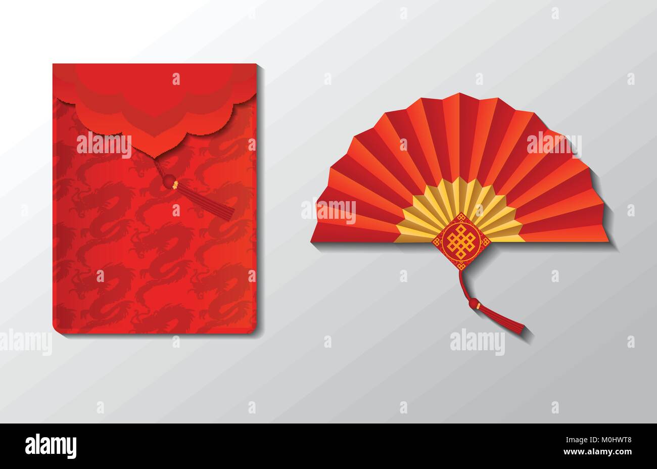 Red Envelope Packet Stock Vector Image And Art Alamy