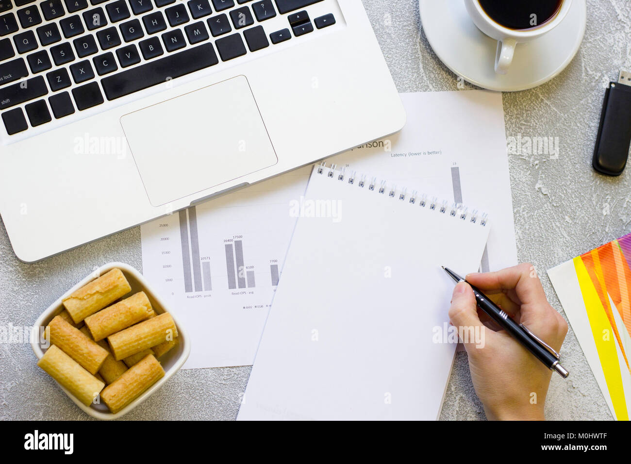 Business office work concept Stock Photo - Alamy