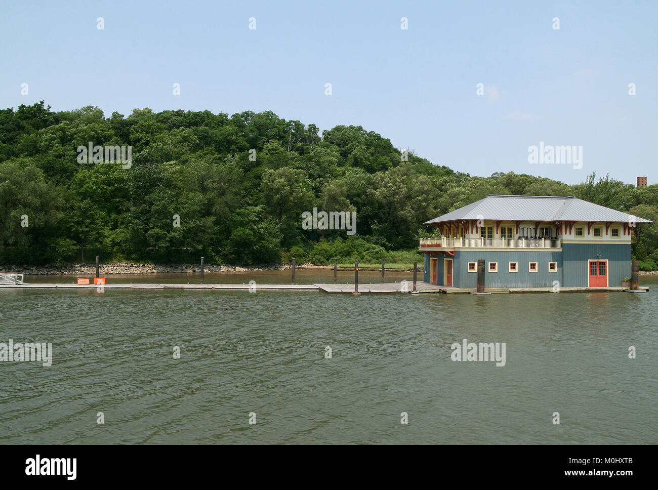 The Peter Jay Sharp Boathouse on Harlem River, 3579 Harlem River Drive ...