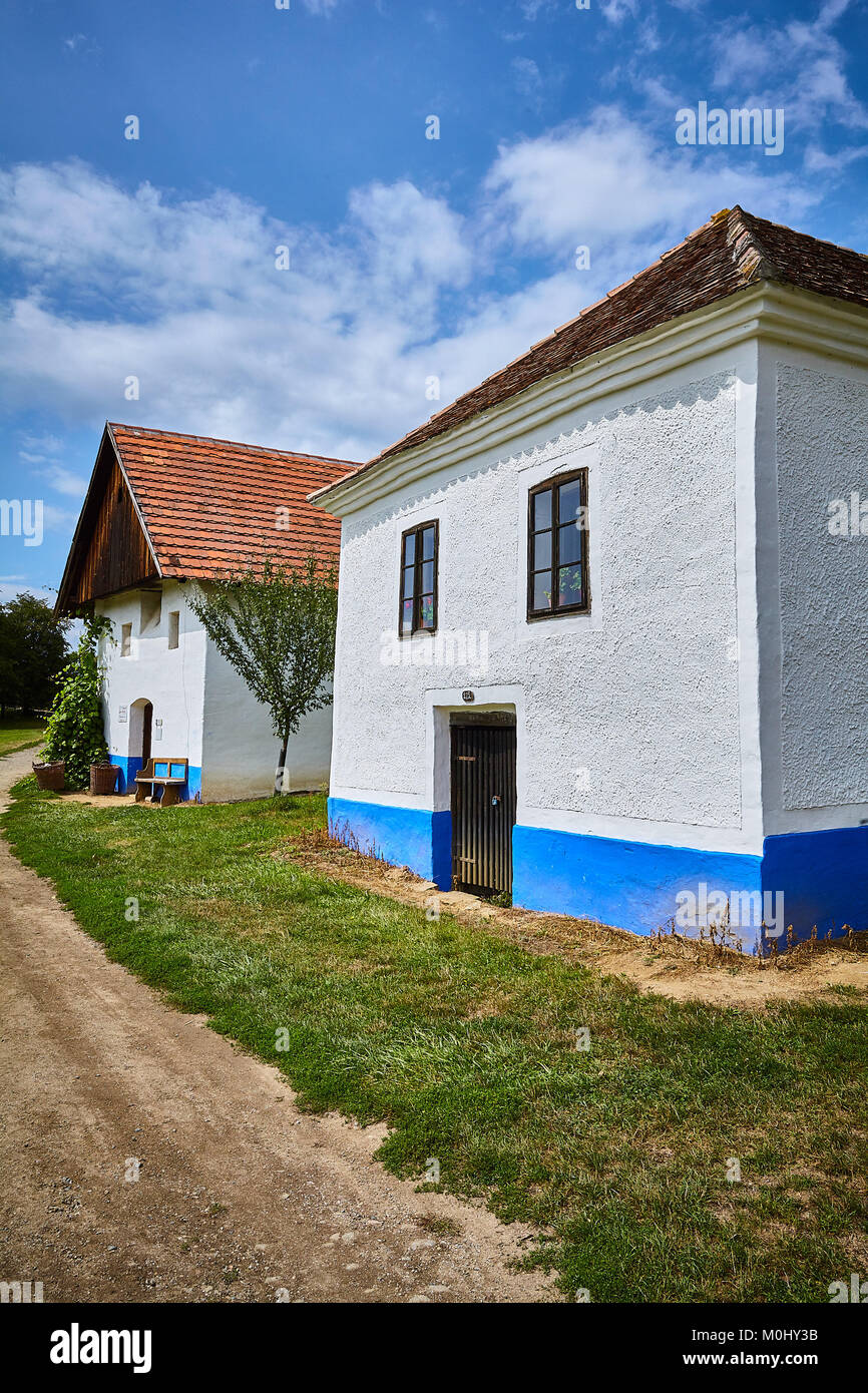 Strážnice, Czech republic. 20th August, 2017. Open-air Museum of the ...