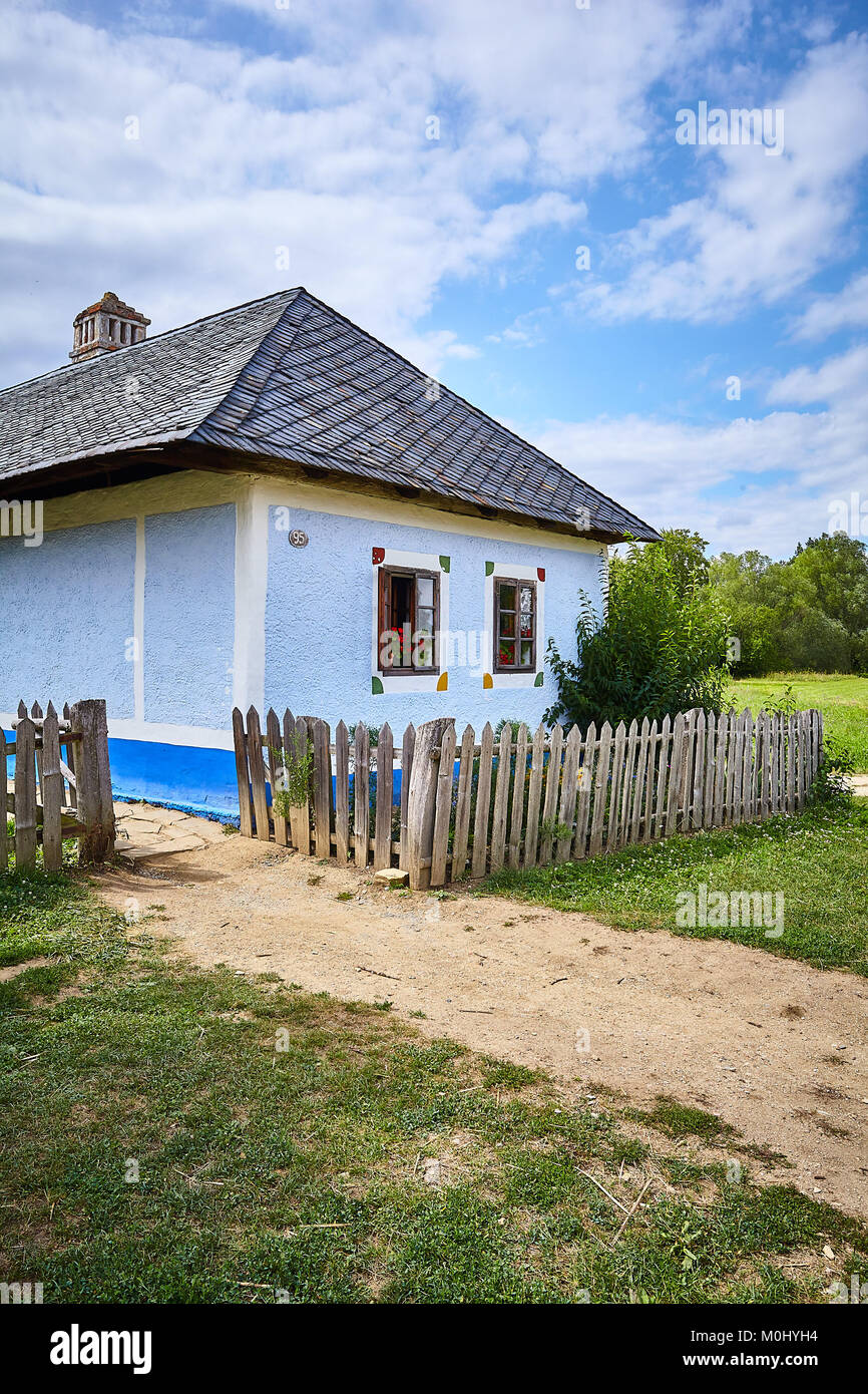 Strážnice, Czech republic. 20th August, 2017. Open-air Museum of the ...