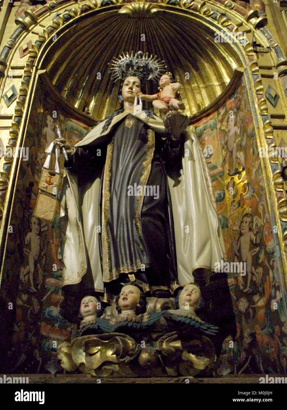 The Monasterio de San José in Calahorra, Spain, is a historic Carmelite ...