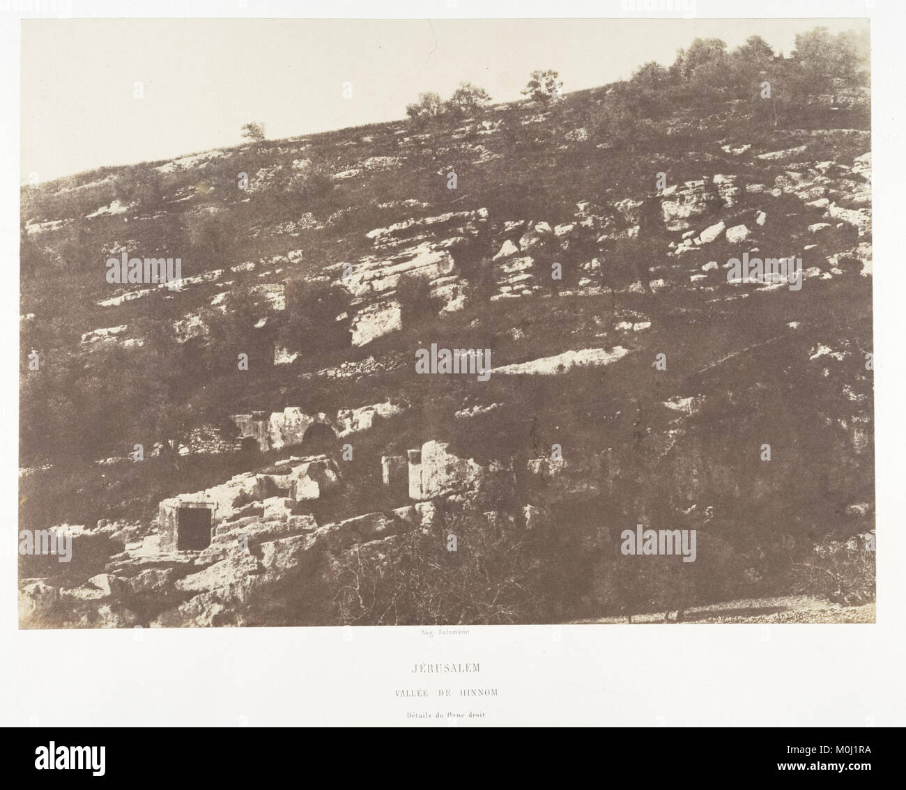 This image captures a detailed view of the right flank of the Hinnom ...