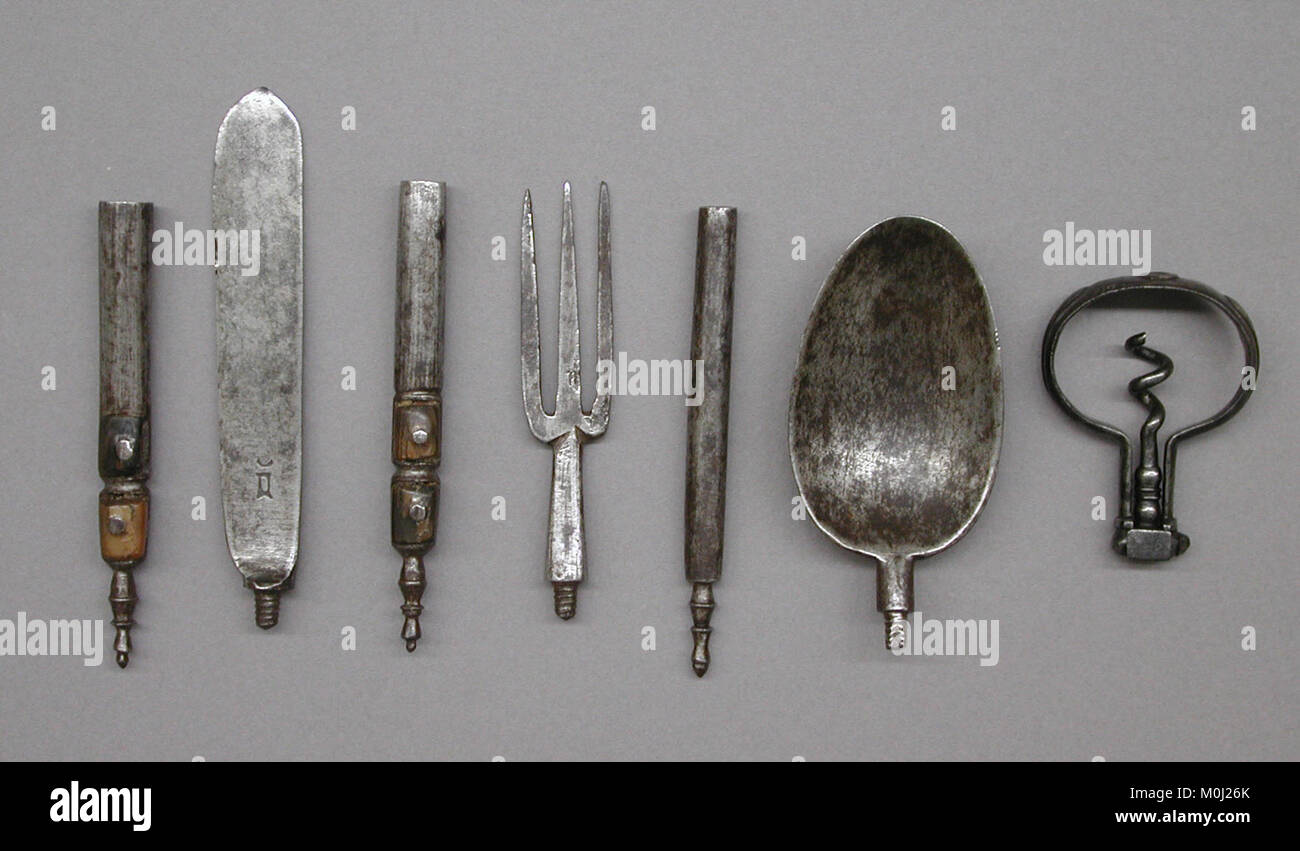 Historical eating tools hi-res stock photography and images - Alamy