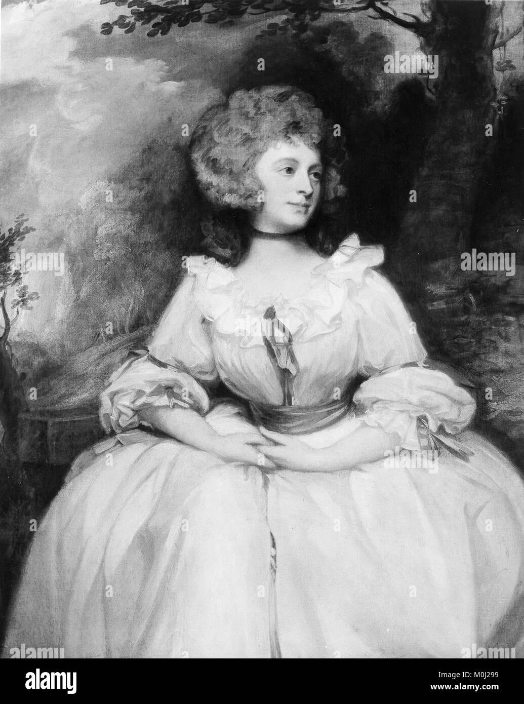 Lady Lemon, a portrait from the 18th century, depicts the notable woman ...