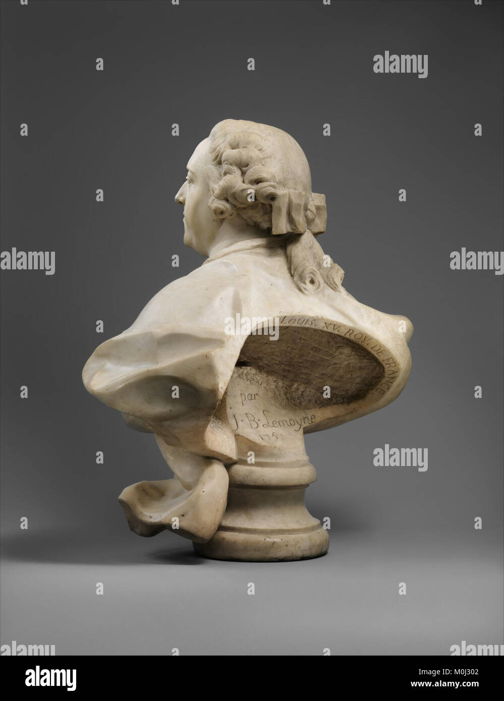 A portrait of Louis XV (1710–1774), King of France, depicting the ...
