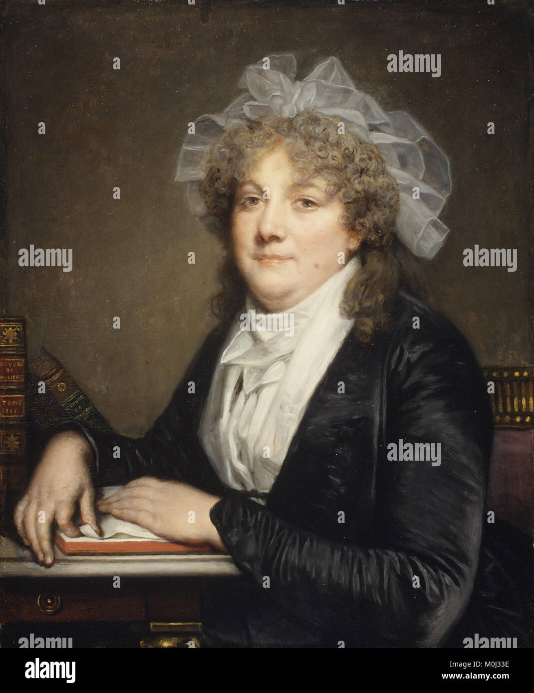 A portrait of Madame Jean-Baptiste Nicolet, born Anne Antoinette ...