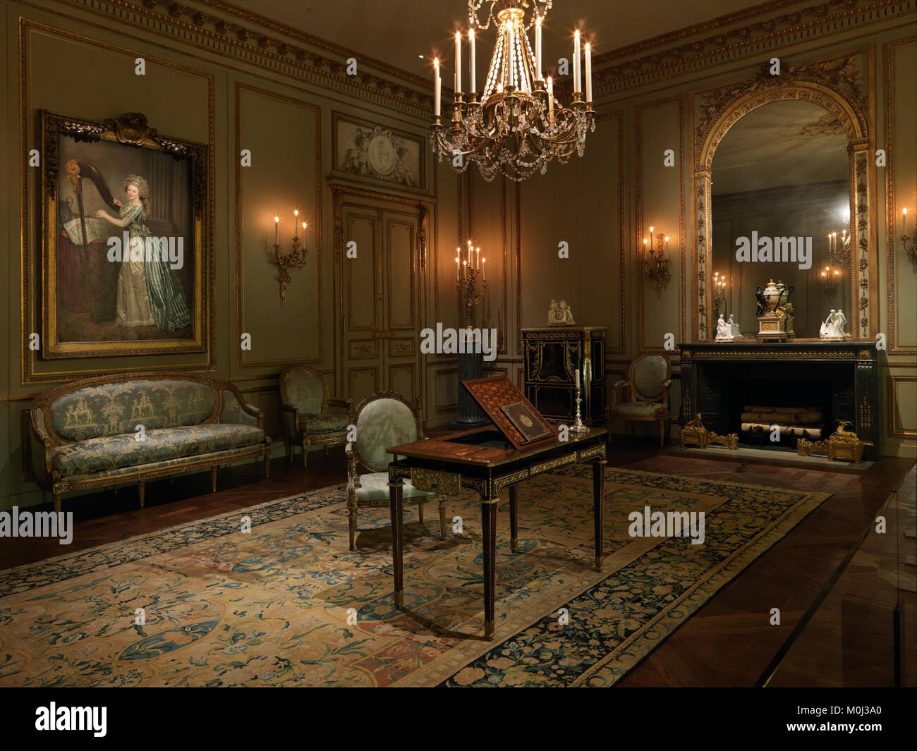 The 'Mechanical Table' (Table mécanique) is a 19th-century mechanical ...