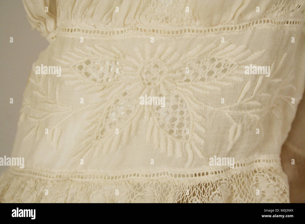This 18th-century French negligeé is part of the costume collection at ...