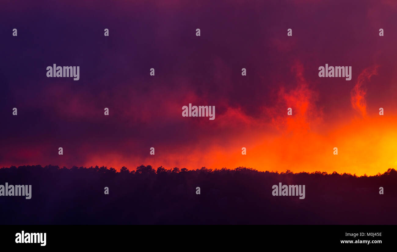 Cati Mountain Range from Caro Mountain Range, The Ports Natural Park ...