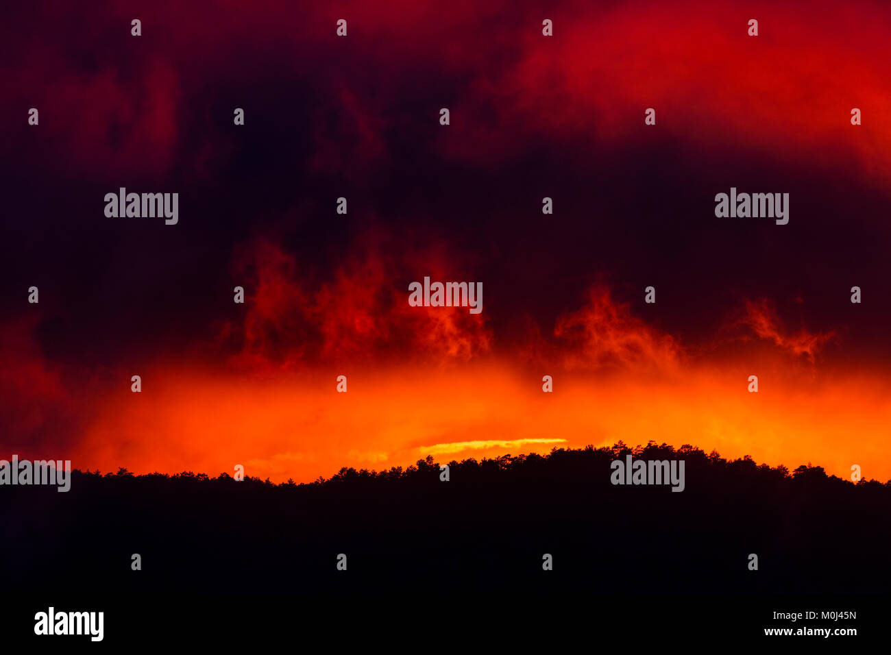Cati Mountain Range from Caro Mountain Range, The Ports Natural Park ...