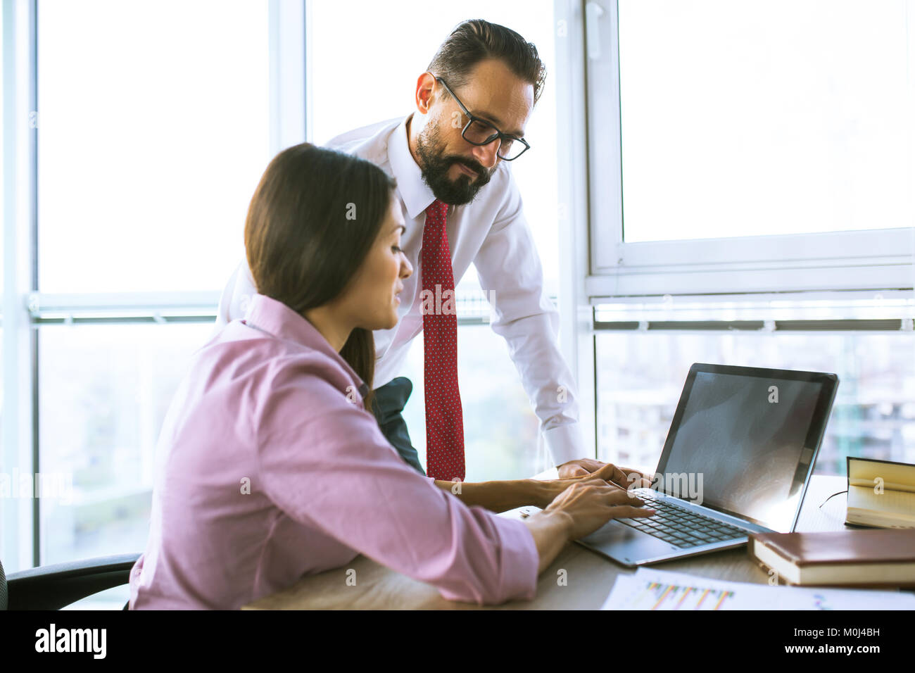 Business people planning strategy analysis Stock Photo - Alamy