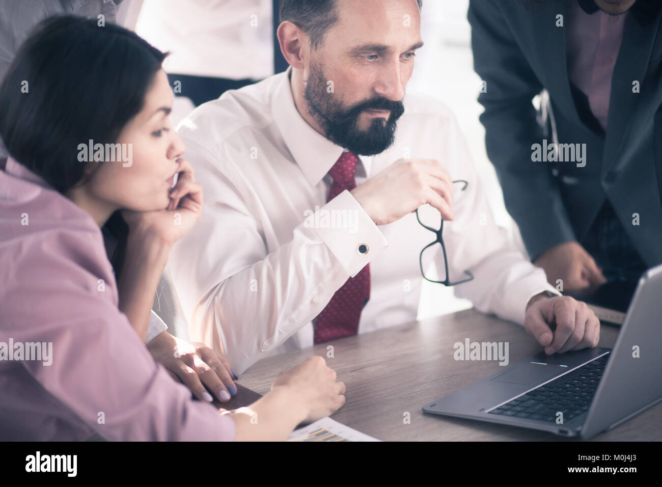 Successful team at work Stock Photo - Alamy
