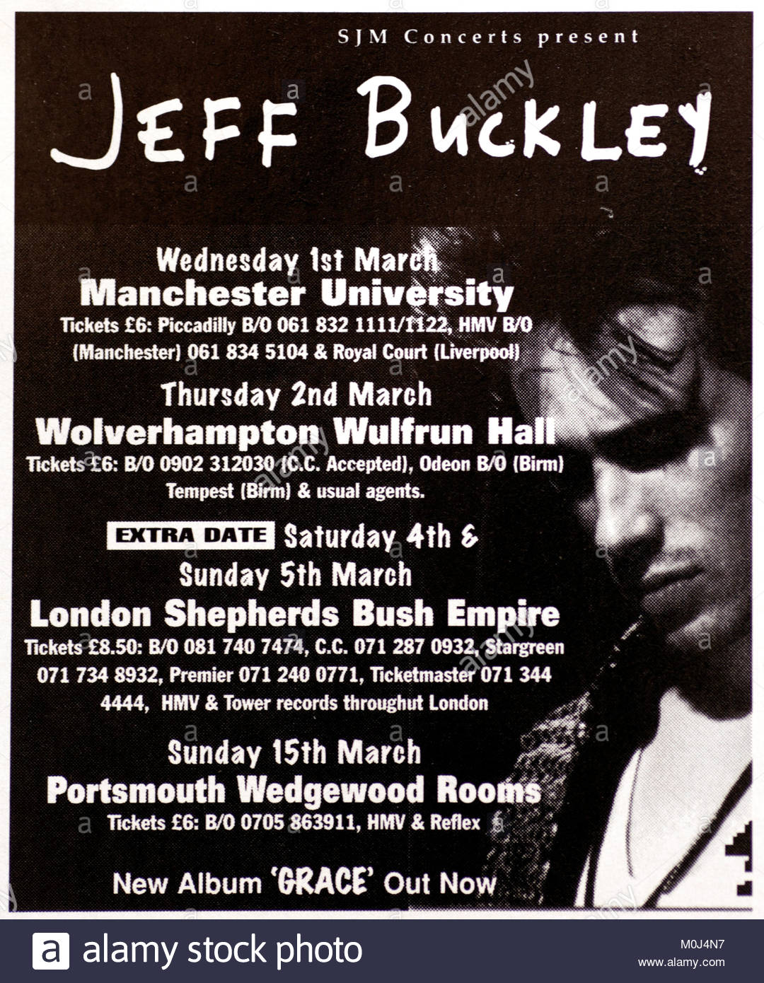 Jeff buckley poster hi-res stock photography and images - Alamy