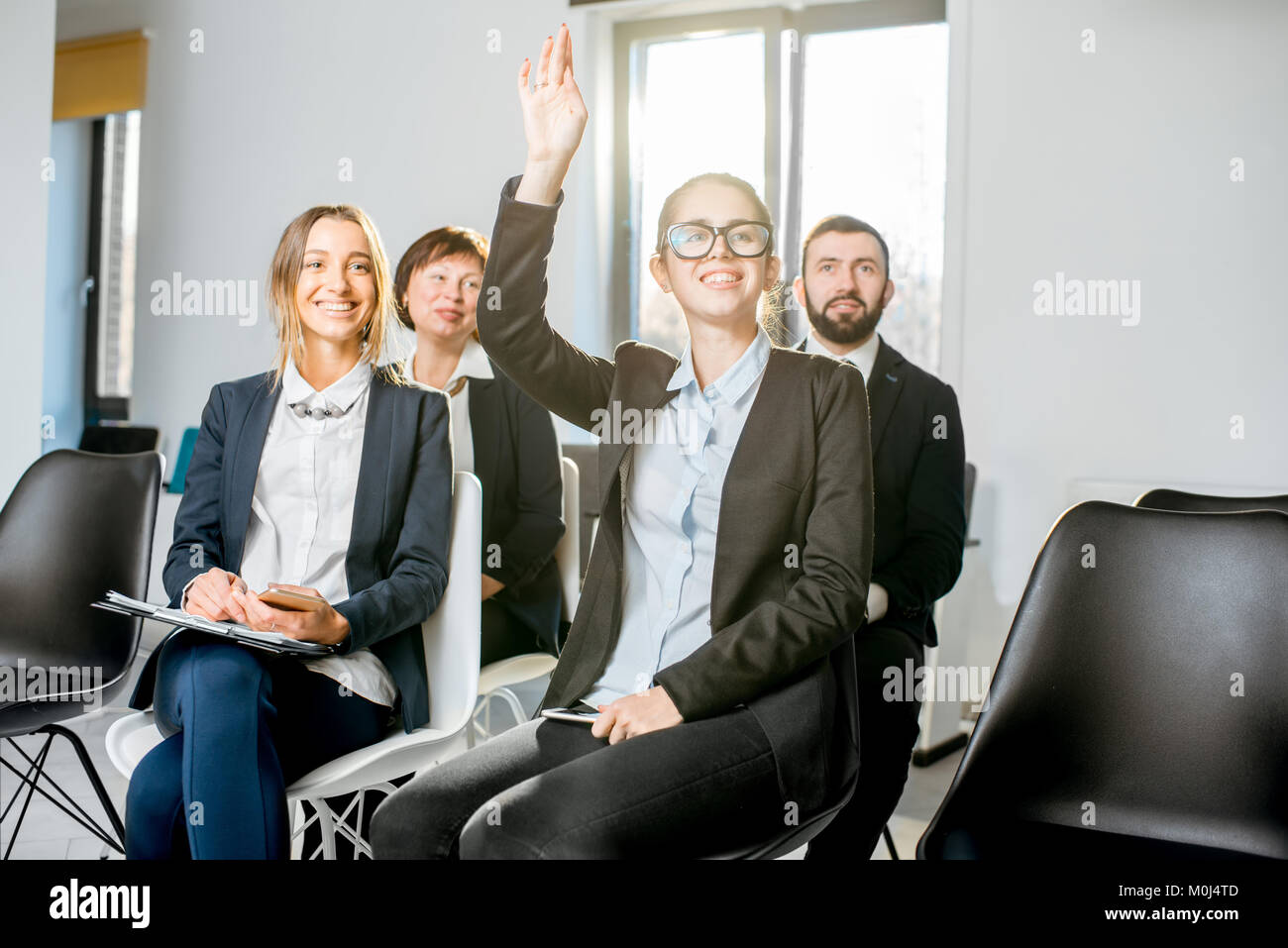 Modern audience hi-res stock photography and images - Alamy
