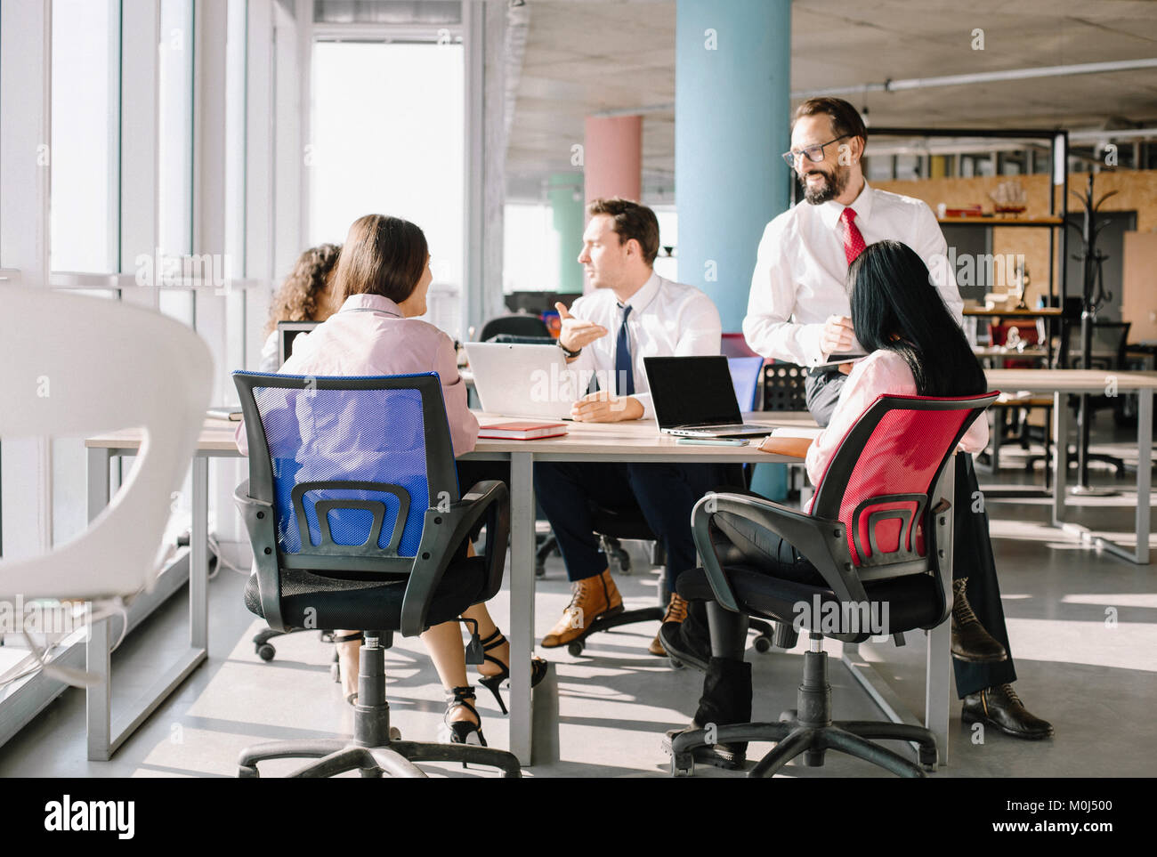 Creating of new important project Stock Photo - Alamy