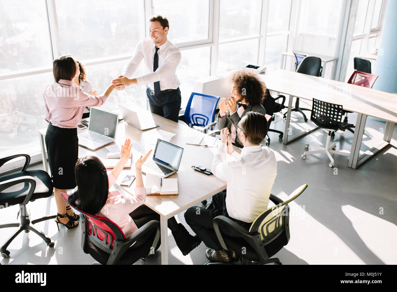 Creating of new important project Stock Photo - Alamy