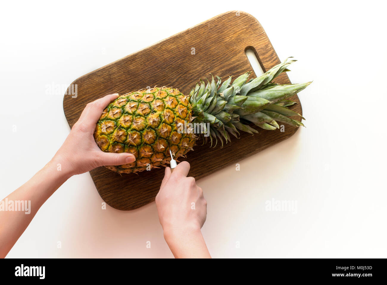 Person eating fruit natural hi-res stock photography and images - Alamy