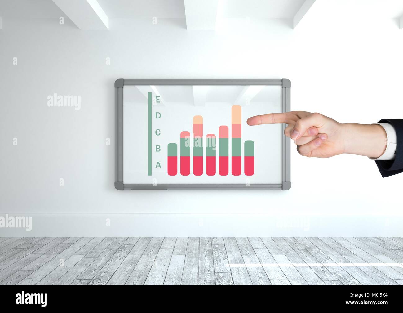 Pointing at chart hi-res stock photography and images - Alamy