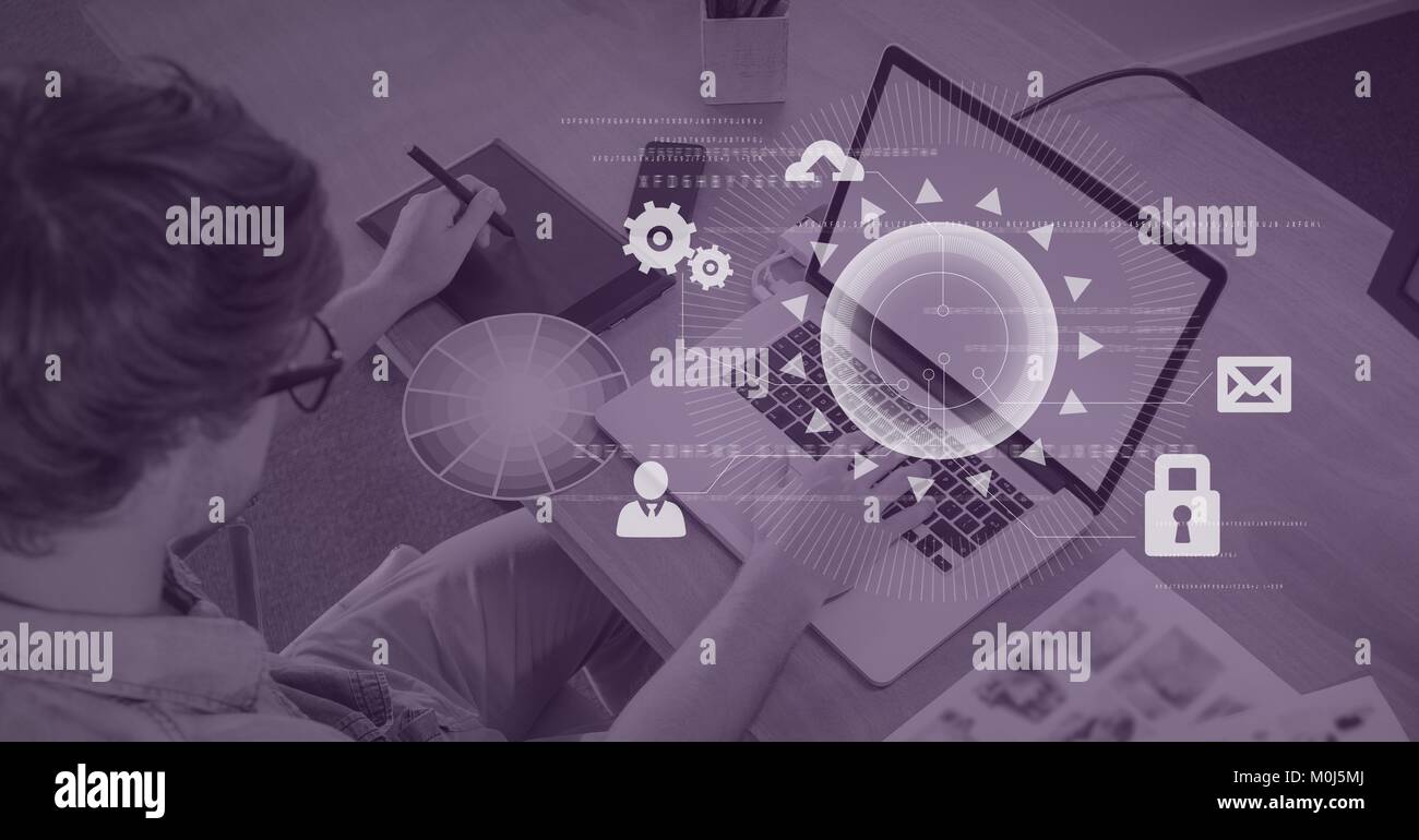 Designing chart computer hi-res stock photography and images - Alamy