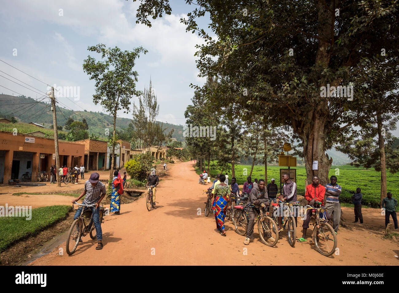 Rwanda, surroundig of Byumba, daily life Stock Photo - Alamy