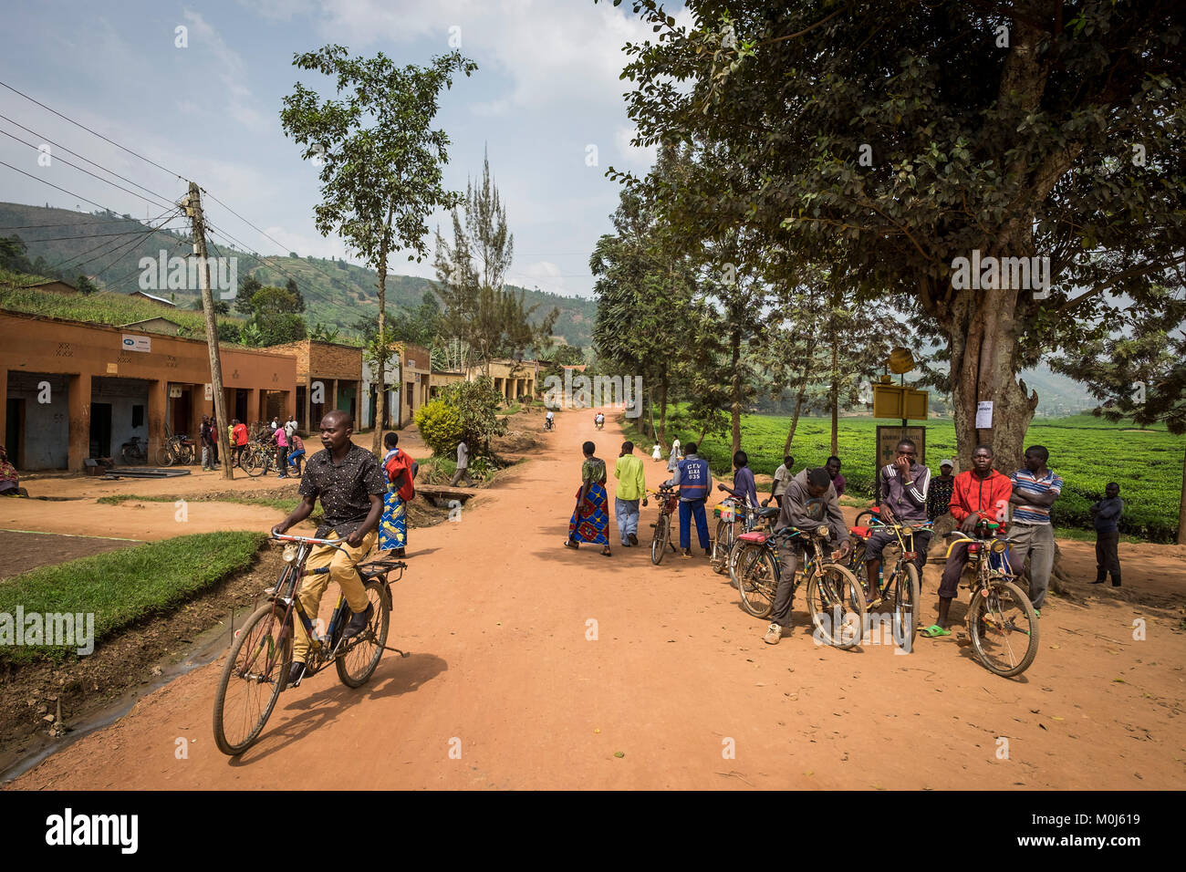 Rwanda, surroundig of Byumba, daily life Stock Photo - Alamy
