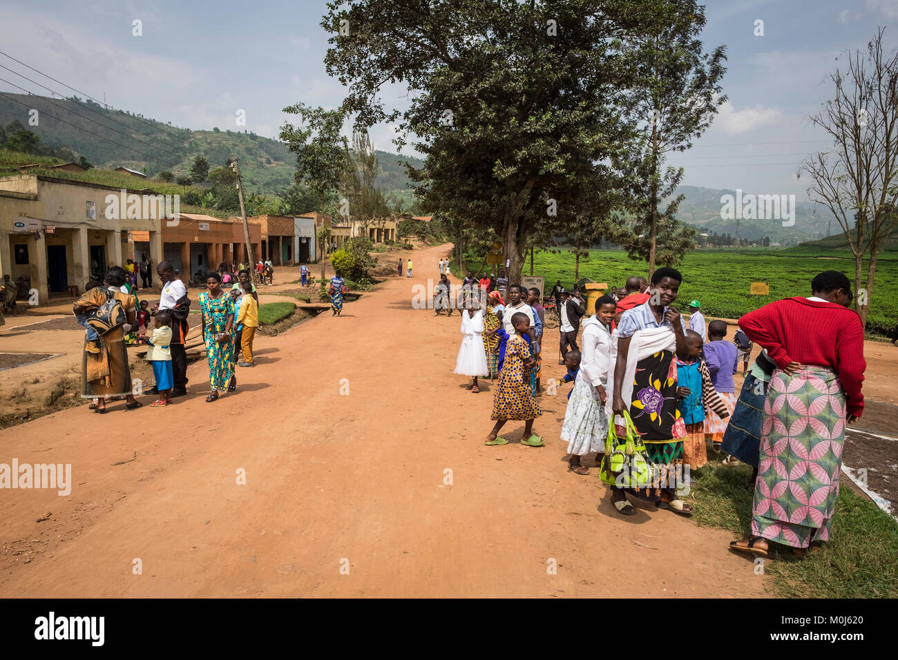 Rwanda, surroundig of Byumba, daily life Stock Photo - Alamy