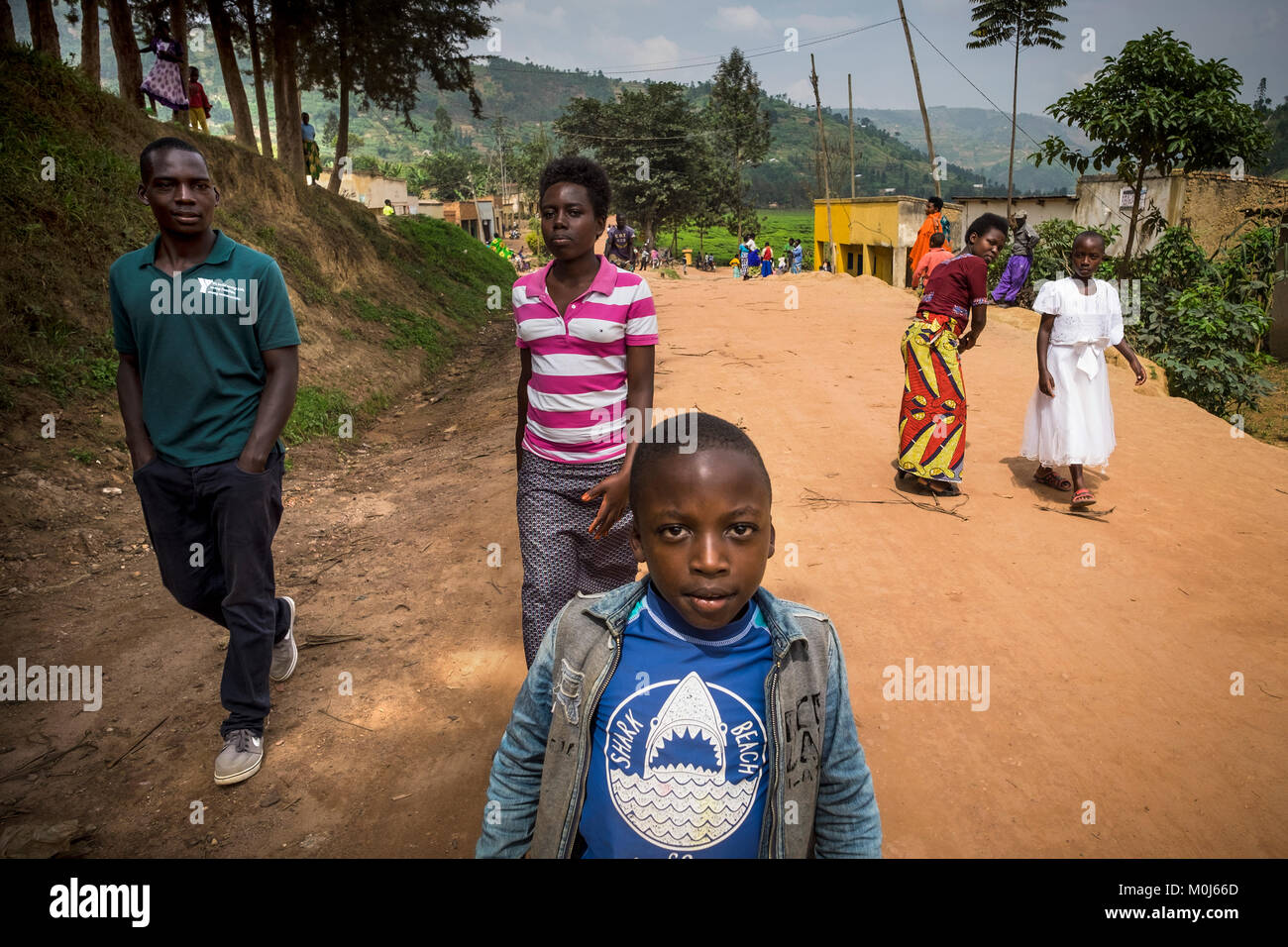 Rwanda, surroundig of Byumba, daily life Stock Photo - Alamy