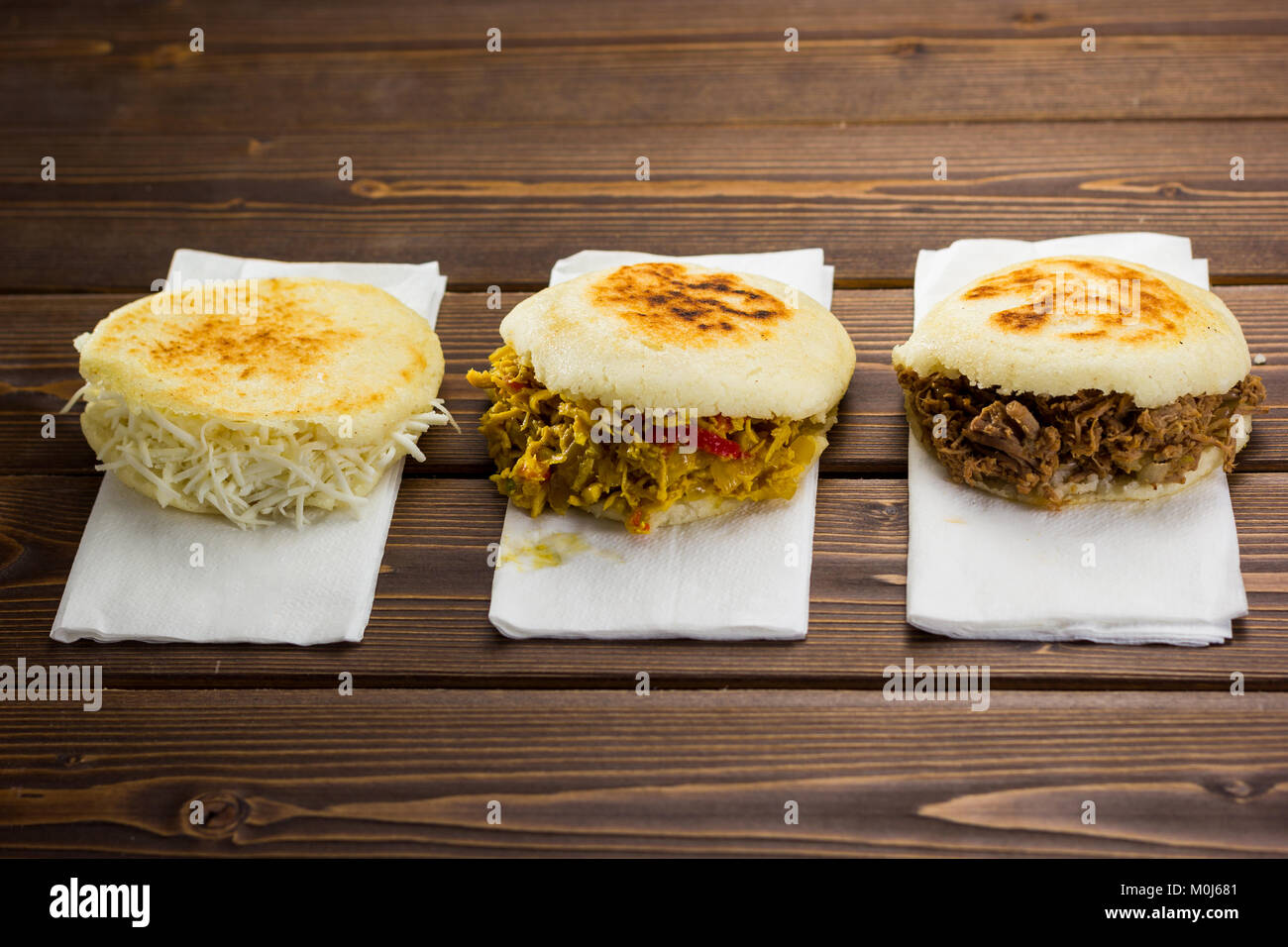 Venezuelan typical food, Arepa Stock Photo - Alamy