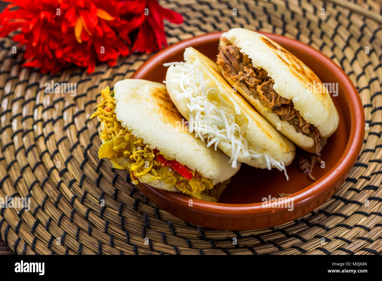 Traditional Venezuelan Food Arepa