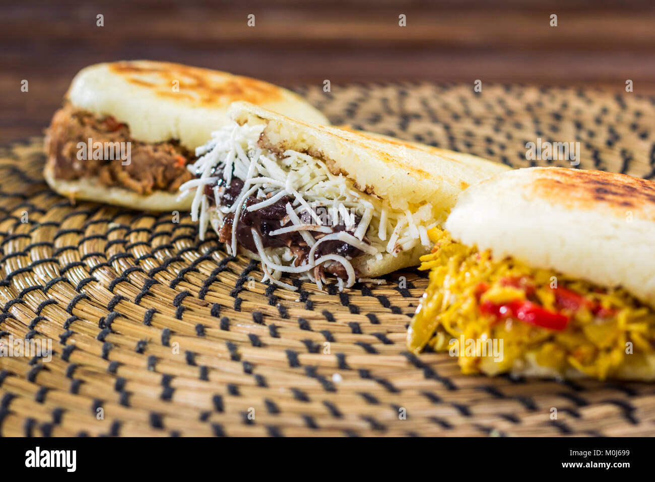 Venezuelan typical food, Arepa Stock Photo - Alamy