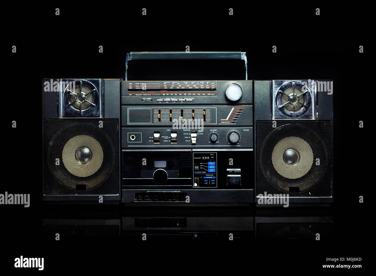 Radio Cassette, boombox Stock Photo - Alamy