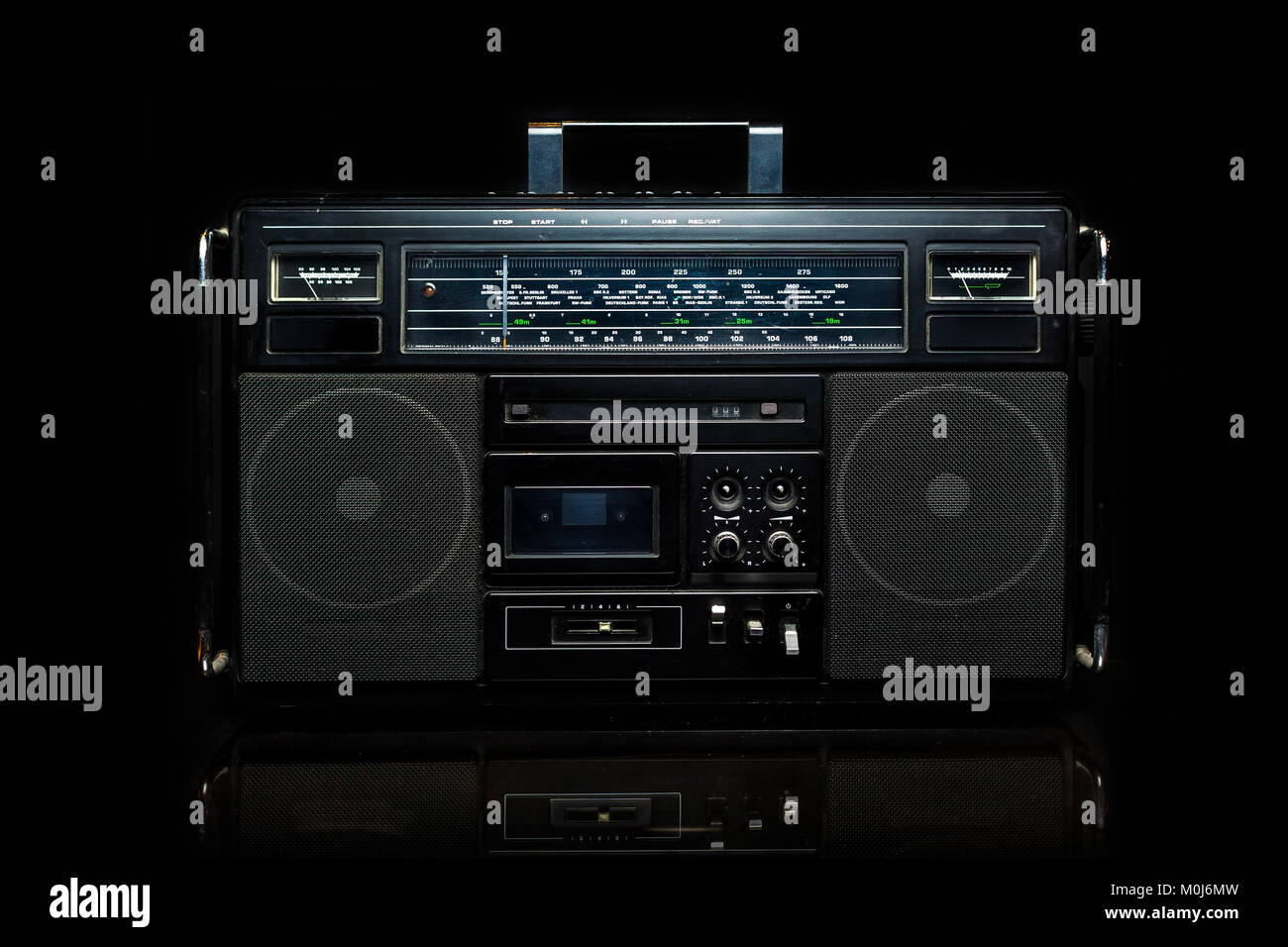Radio Cassette, boombox Stock Photo - Alamy
