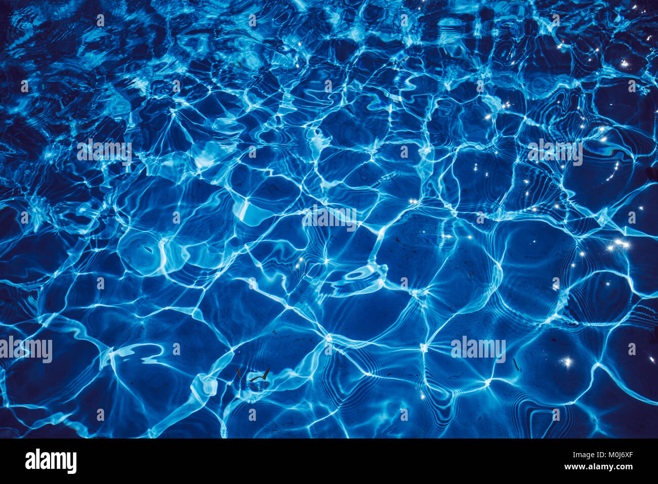 Abstract blue water for background Stock Photo - Alamy
